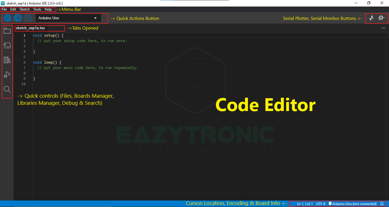 Getting started with Arduino IDE | Step by Step Guide | Blink LED Sketch