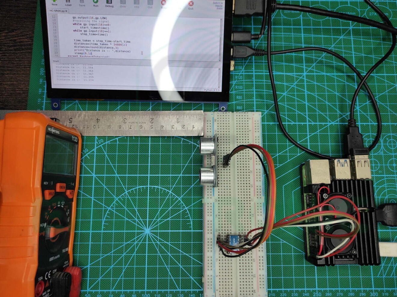 Raspberry Pi with HC-SR04 | Insight to Ultrasonic Sensor