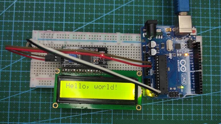 LCD with Arduino | I2C LCD - EazyTronic